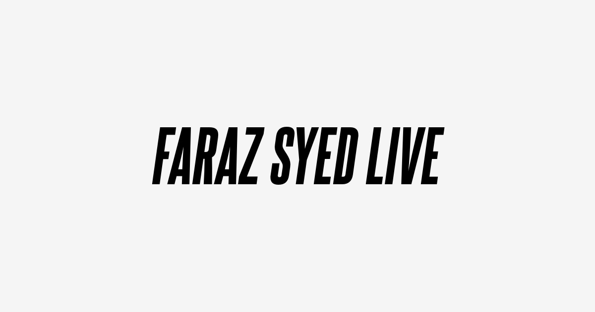 Faraz Syed | Entrepreneur, AI Strategist, Healthcare Founder